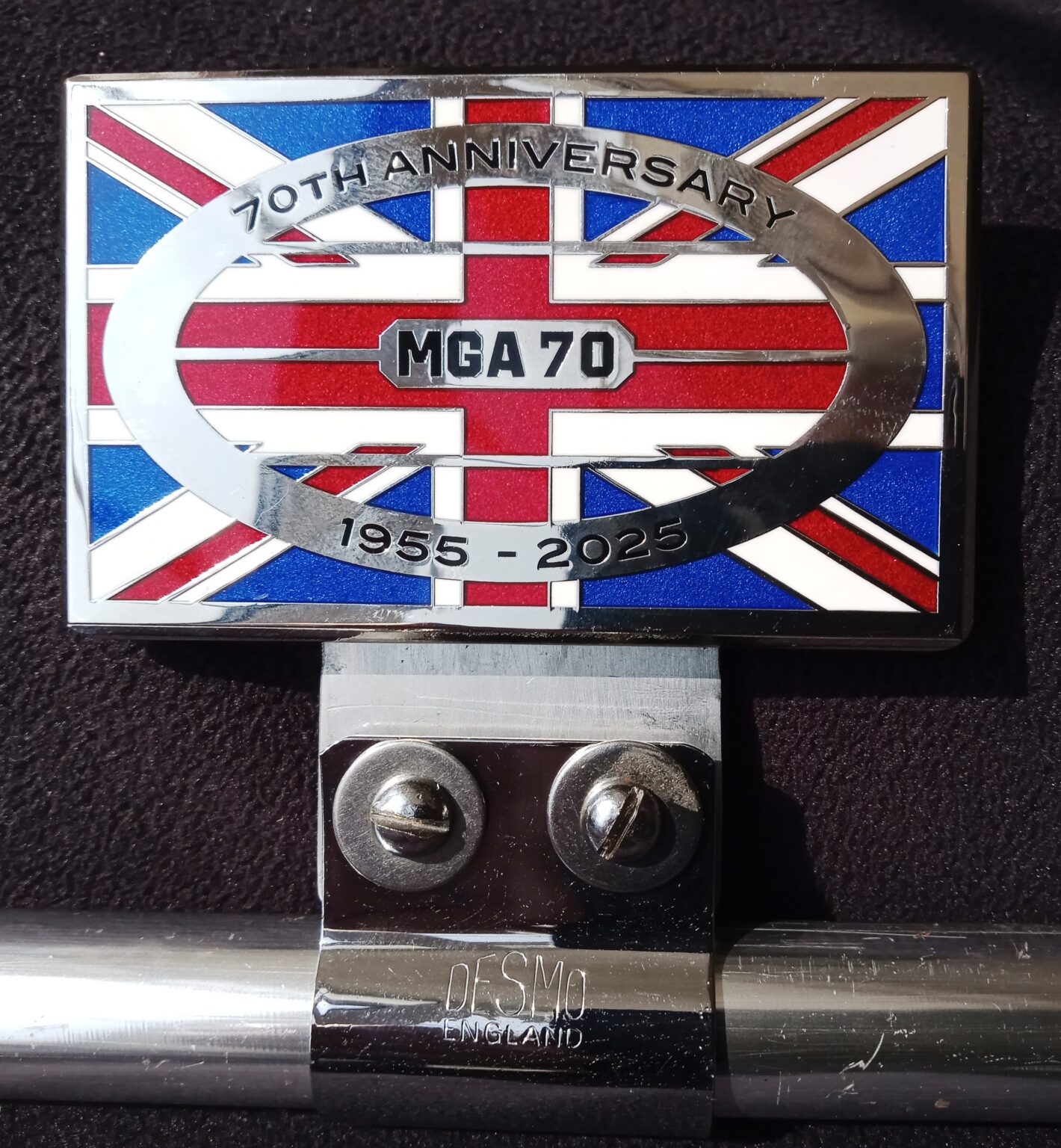 MGA 70th Anniversary Badge - MGA Register