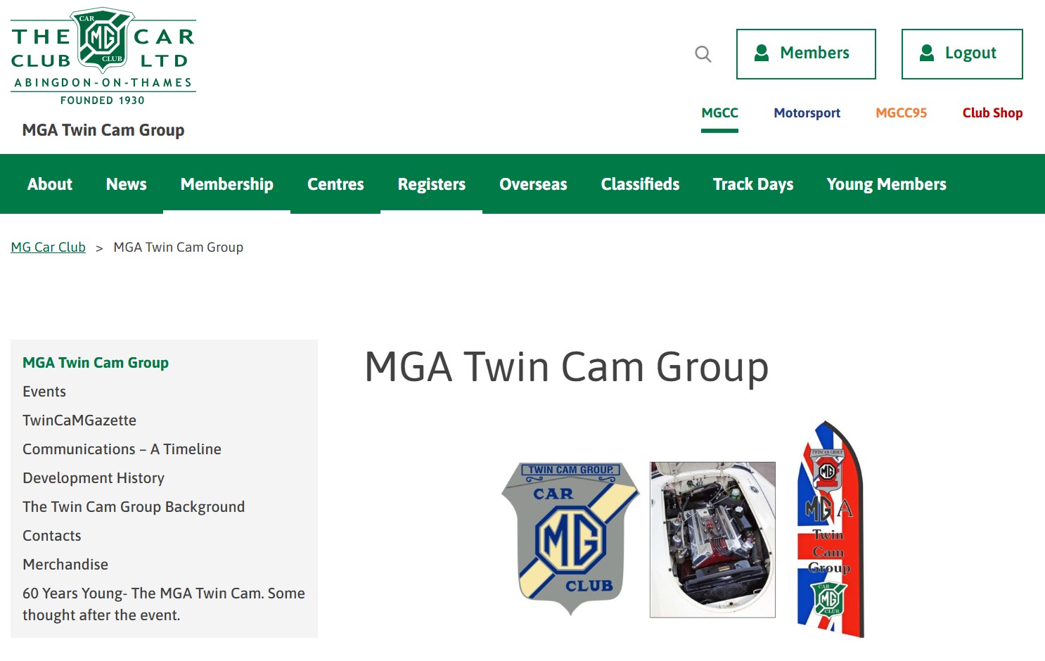 The MGA Twin-Cam Group - MGA Register