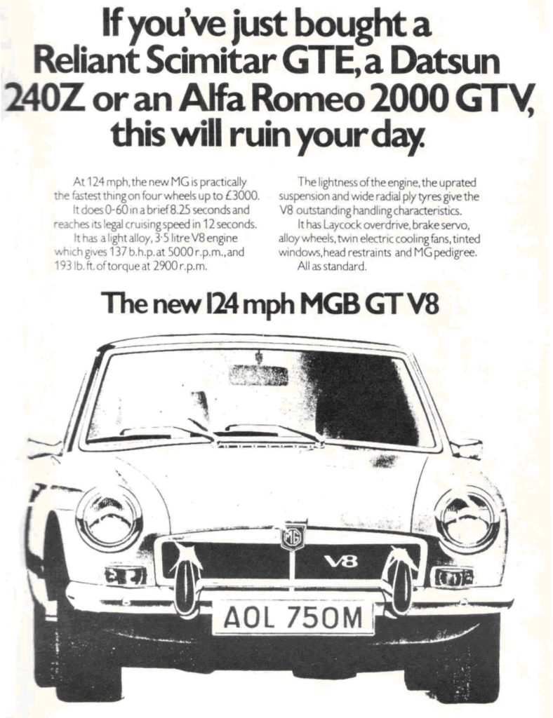 So you want to buy an MGB GT V8 - MG Car Club Buying an MG