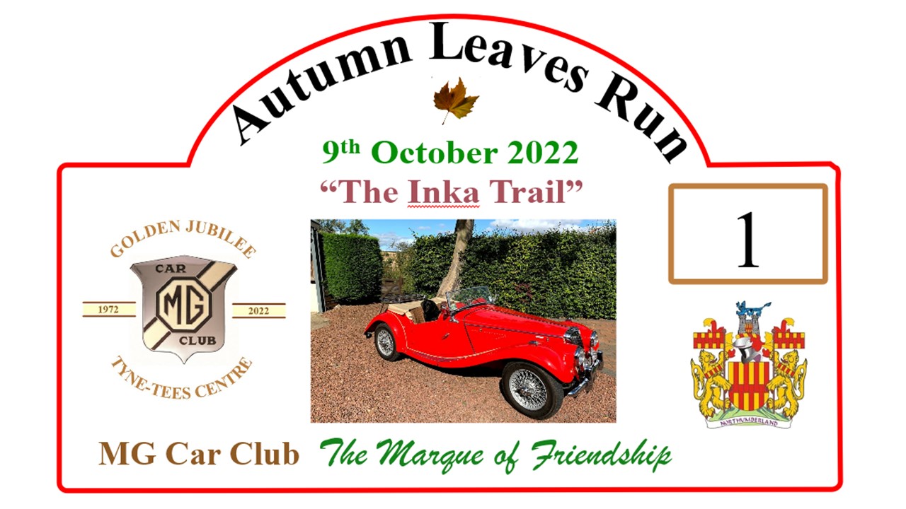 ALR 2022 Rally Plaque - Tyne Tees Centre