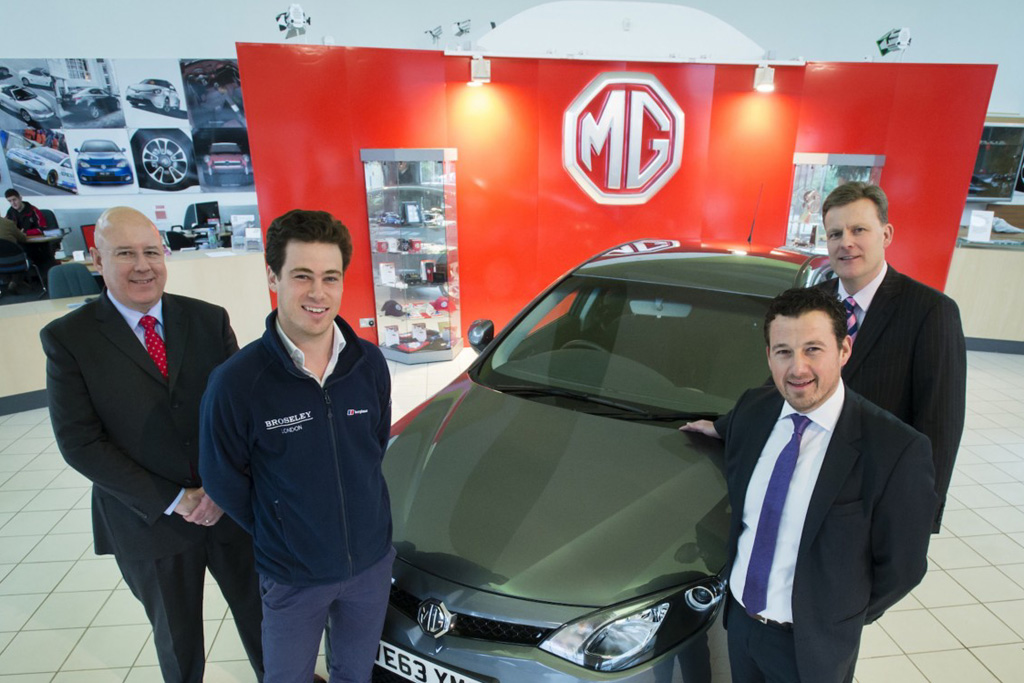 Customer wins new MG6 with MG and Jewson - MG Car Club
