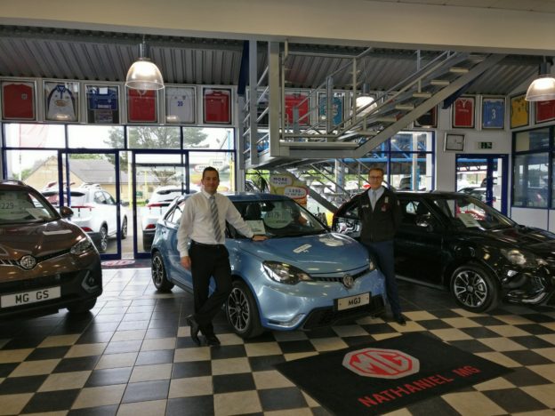 Nathaniel Cars celebrates prestigious global award - MG Car Club