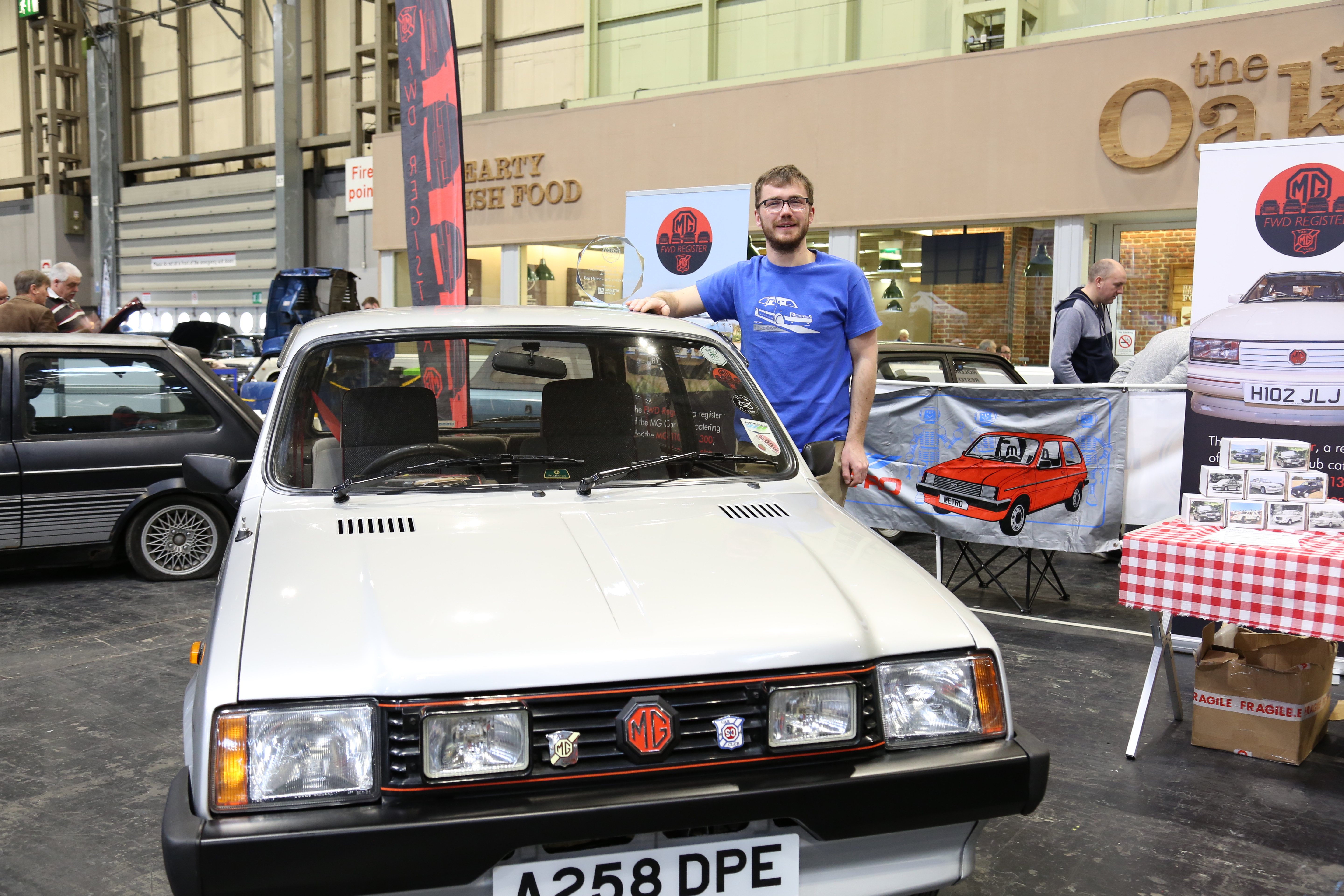 FWD Chairman Ben Hatton awarded Young Member of the Year - MG Car Club