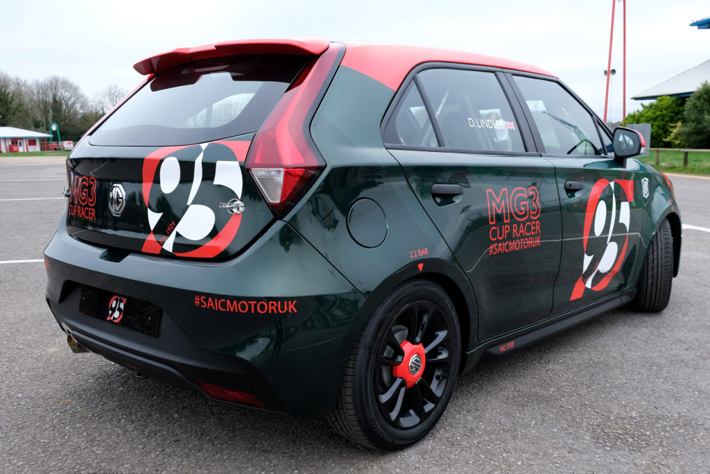 MG3 Low-Cost Racer has dynamic debut ahead of Silverstone Season Start ...