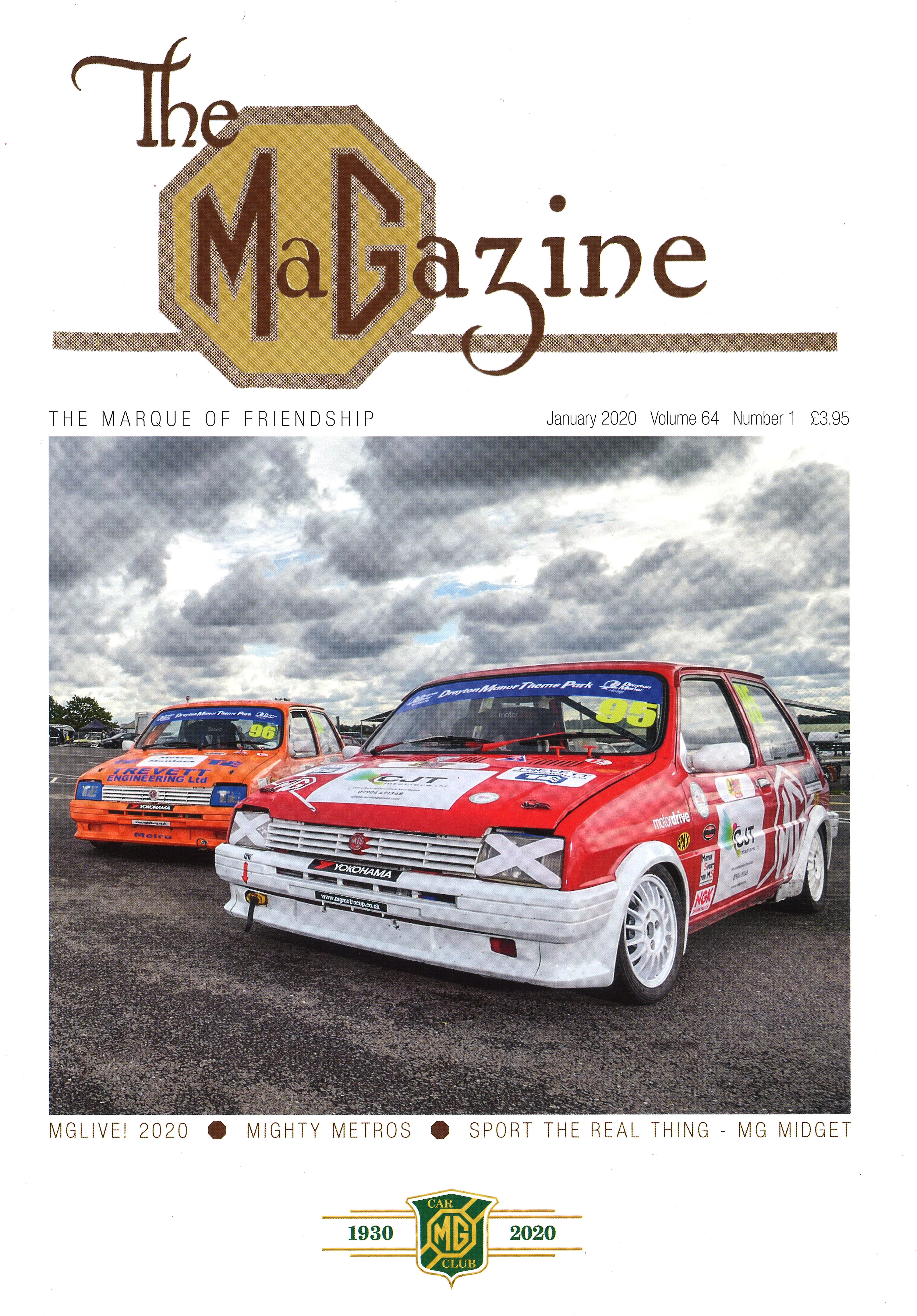 Safety Fast! celebrates front covers through the ages - MG Car Club