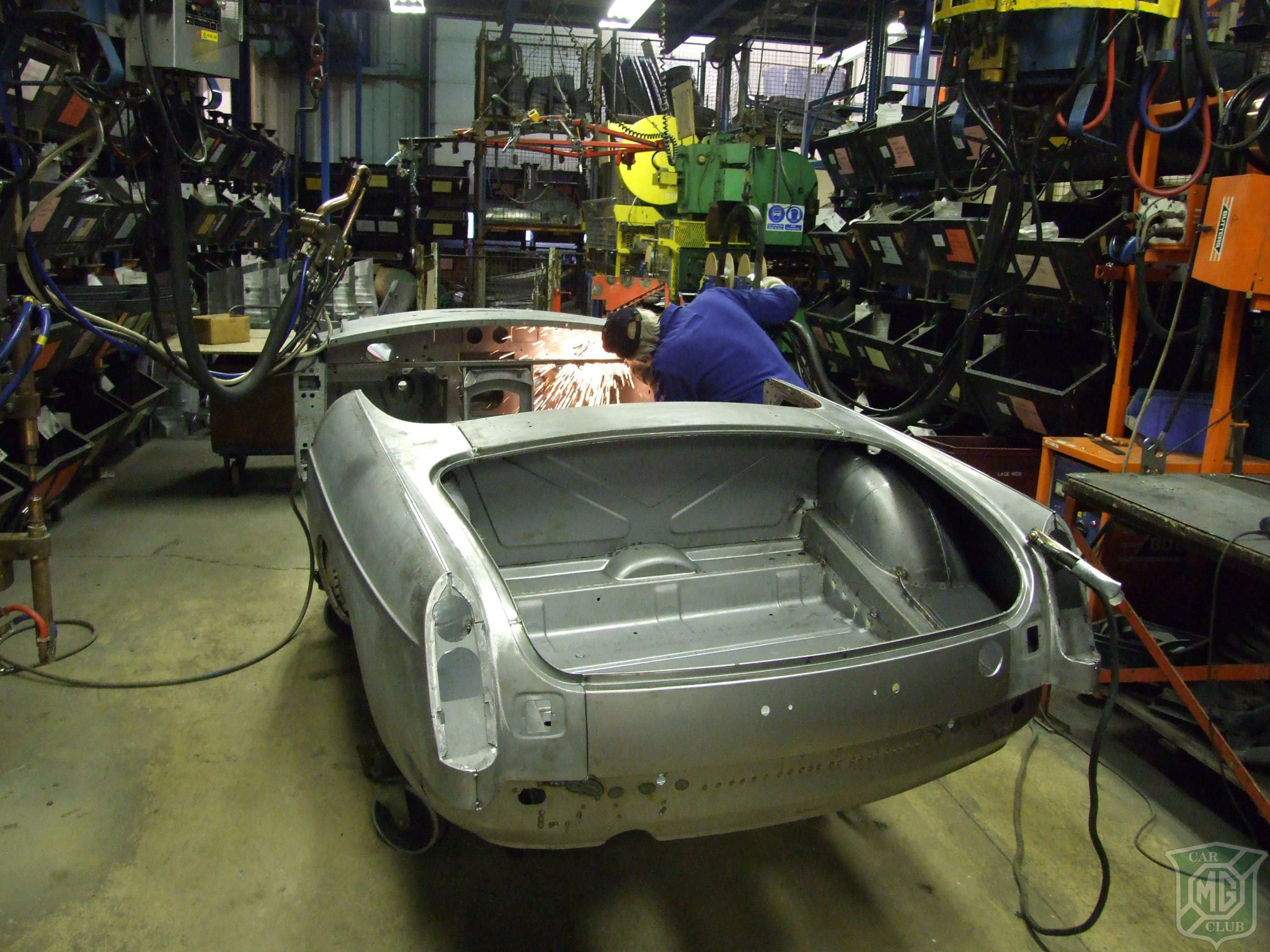 Visit to British Motor Heritage - MG Car Club