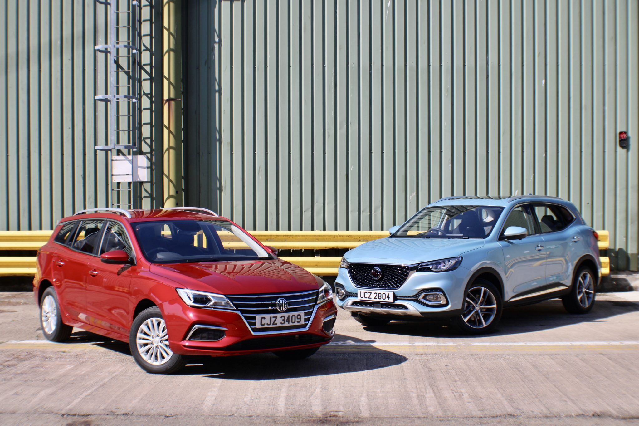 Electric for all! MG offers a range of three electric cars with the ...