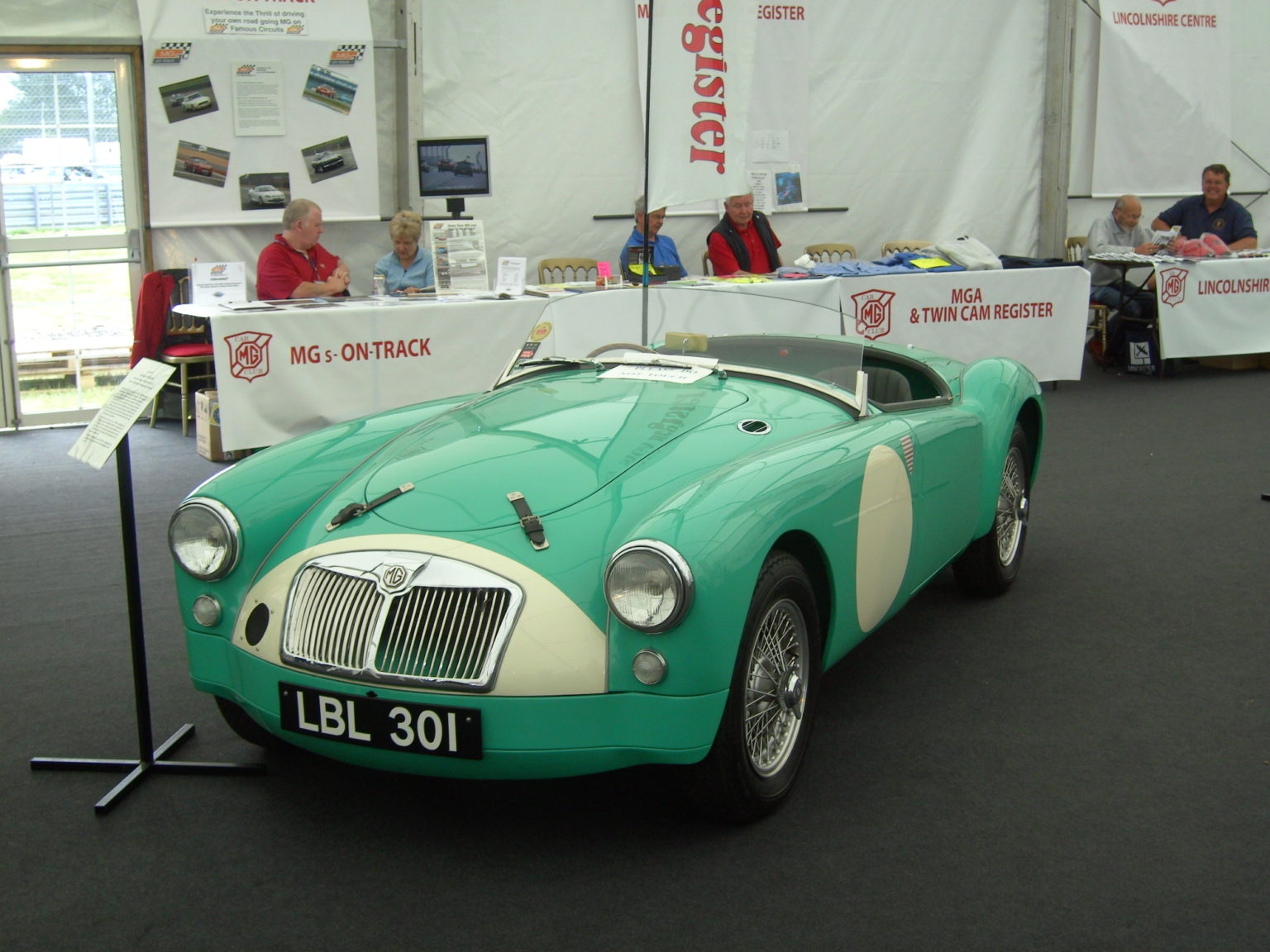 LBL 301 - An Iconic number comes home - MG Car Club