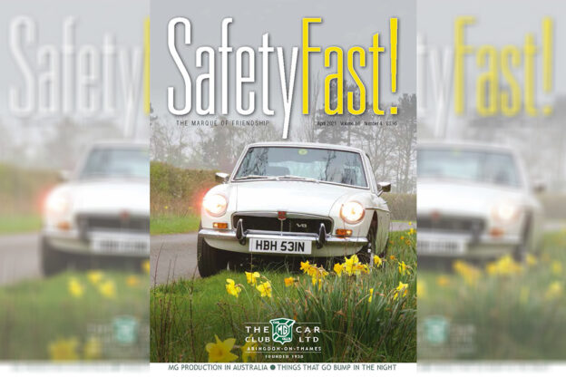Safety Fast! – April issue now available - MG Car Club