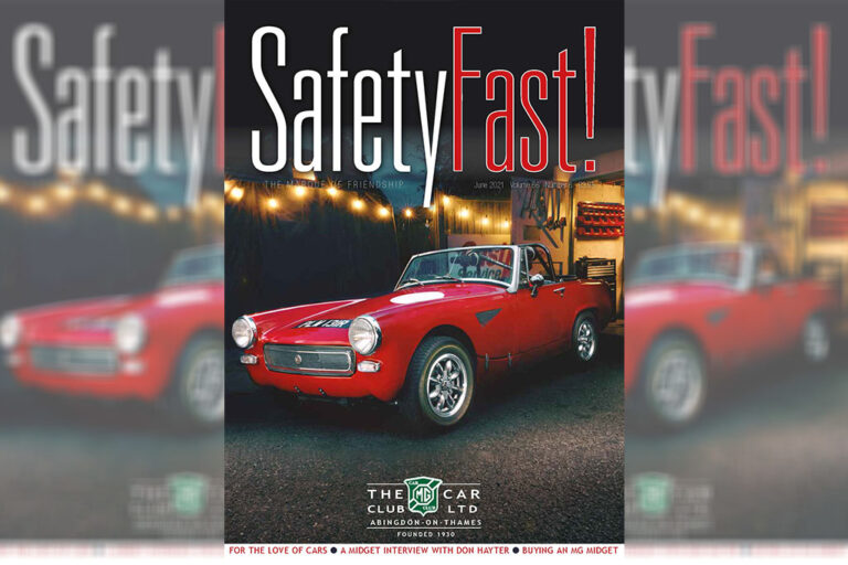 Safety Fast! - June issue now available - MG Car Club