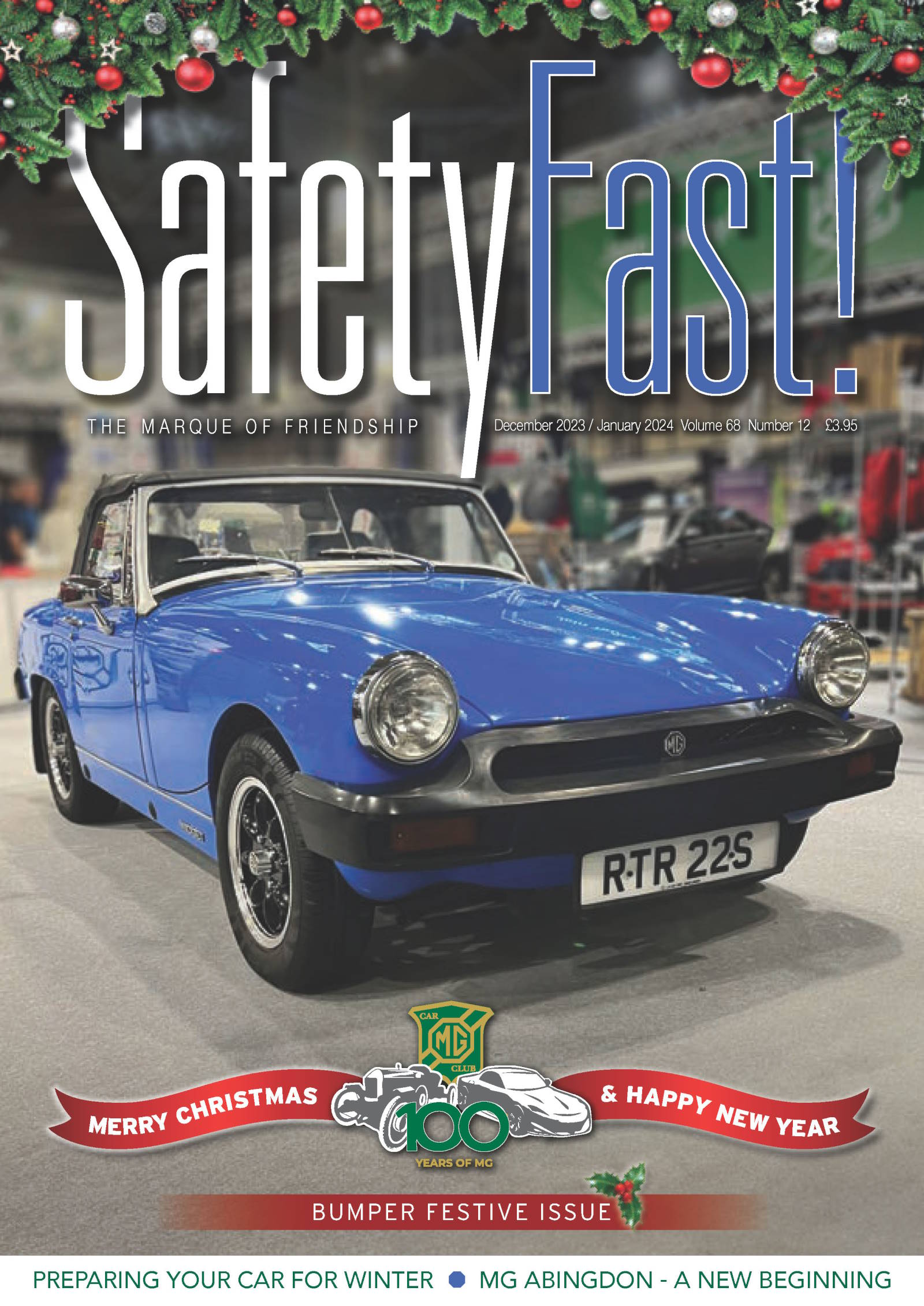 Bumper December/January Safety Fast! out now - MG Car Club