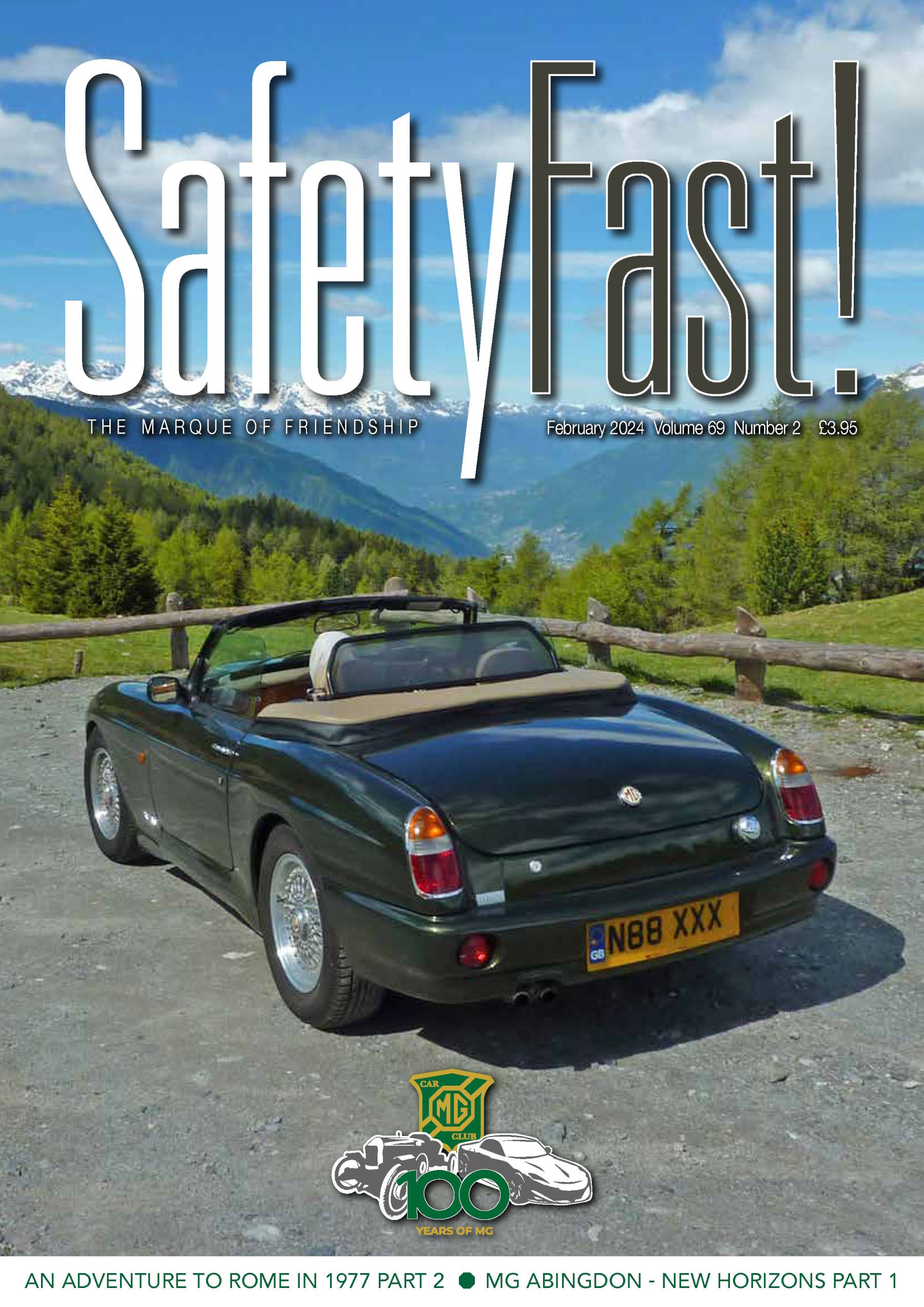 The February 2024 Safety Fast is available now - MG Car Club