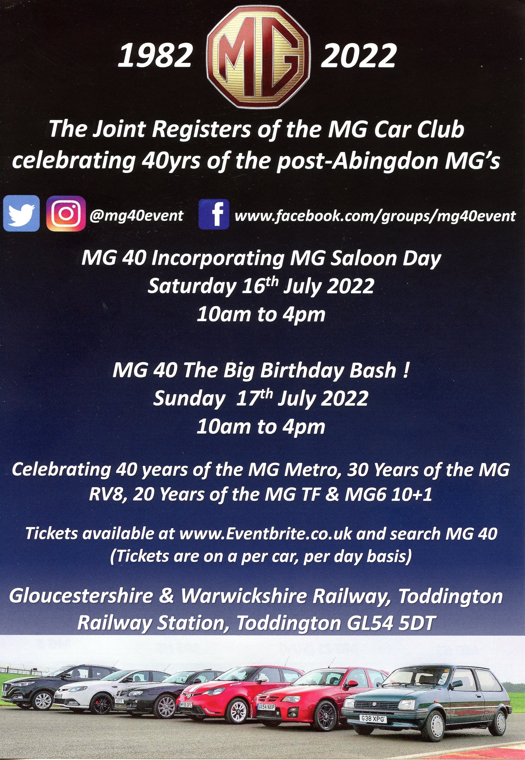 MG 40 - ZR/ZS/ZT Register