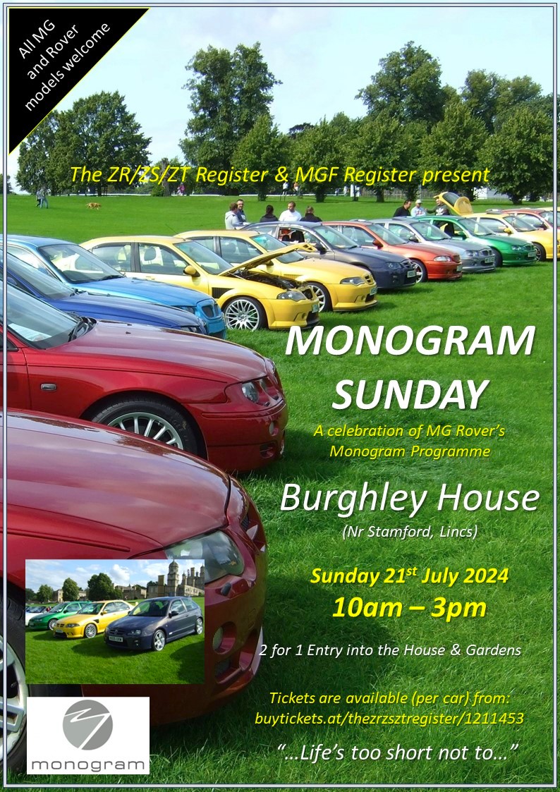 Monogram Sunday 2024 - ZR/ZS/ZT Register